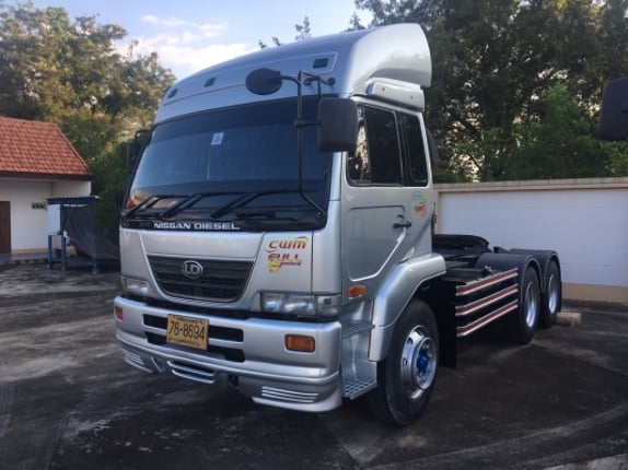 ขายหัวลาก NISSAN 320 HP ( เบรคแห้ง ) ปี 49 รถพร้อมใช้ สภาพดี ( รถน้ำมัน ...