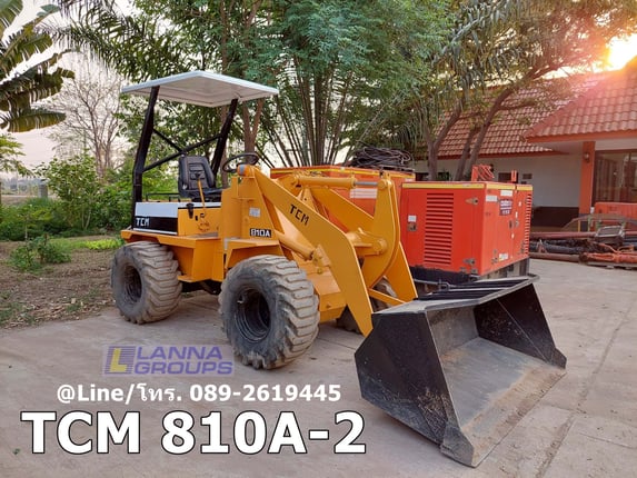ขายรถตักTCM 810A-2 เครื่องยนต์คูโบต้าVT1502, ขับเคลื่อน2เพลา, เลี้ยงเอว ...