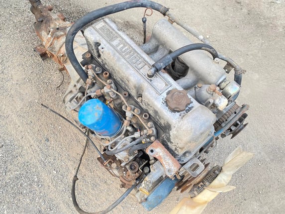 ขายเครื่องยนต์ดีเซล Nissan LD20 TURBO พร้อมเกียร์MT - Truck2Hand.com