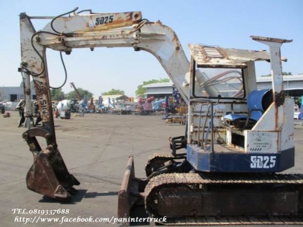 SALE* FROM JAPANรถขุดHANIX -S&B25(เทียบ - Truck2Hand.com