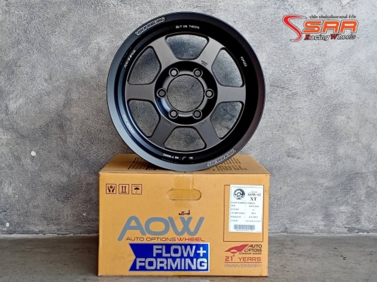 TE37 AOW-12 XT ขอบ16 ET+0 6x139.7 BLACK FLA - Truck2Hand.com