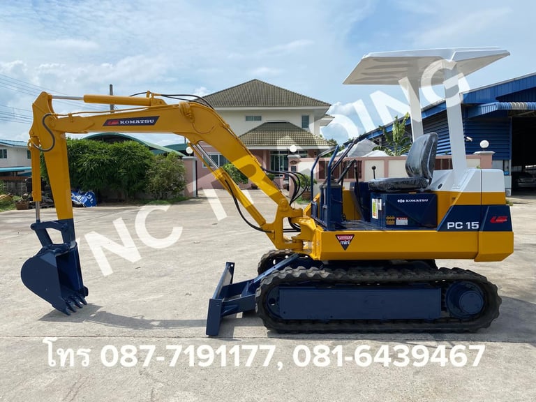 รถขุด KOMATSU PC15-2 (รุ่น 6) นำเข้ามือสองญ - Truck2Hand.com