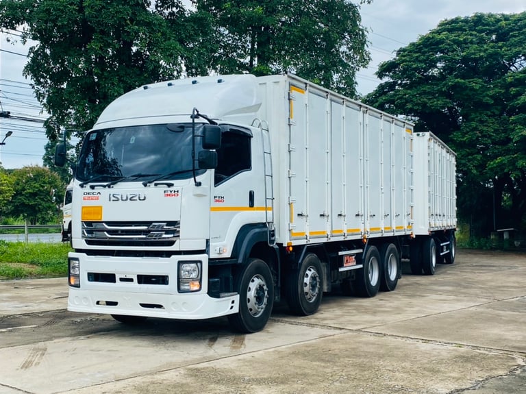 ISUZU FYH 360 HP 12 ล้อ รถห้าง แม่ + ลูก - Truck2Hand.com