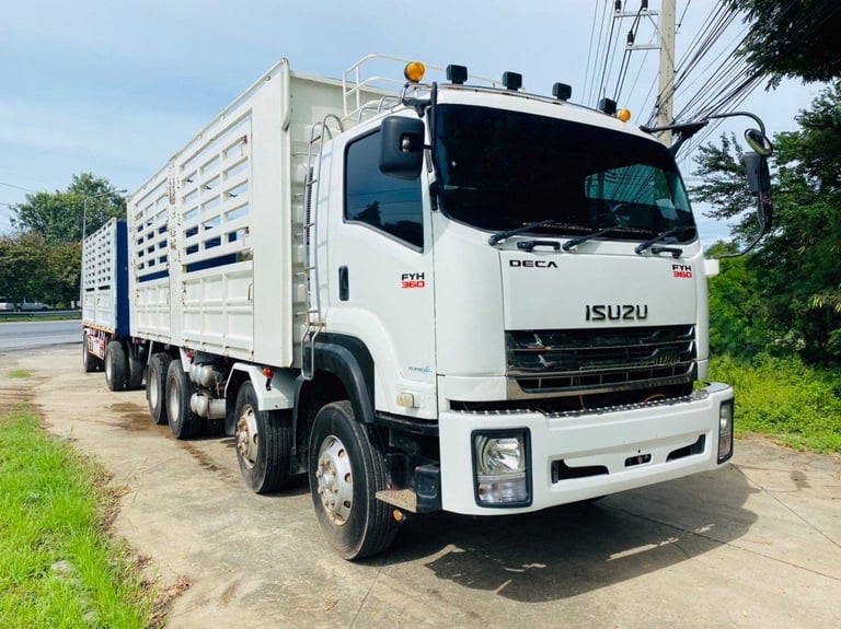 ISUZU FYH 12 ล้อ ห้าง ปี 2558 กระบะยาว 7.5 - Truck2Hand.com
