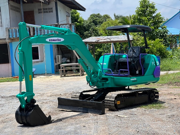 KOMATSU PC30-7คอลโทรลน้ำมัน ปั้มนิ้ว ช่วงล่ - Truck2Hand.com