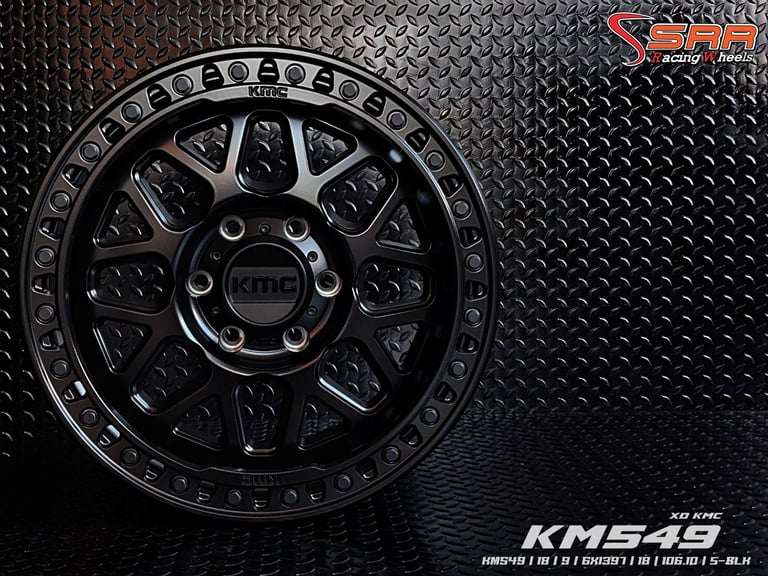 KM549 KMC WHEELS ขอบ18 6H139.7 ET18 S-BLK ม - Truck2Hand.com