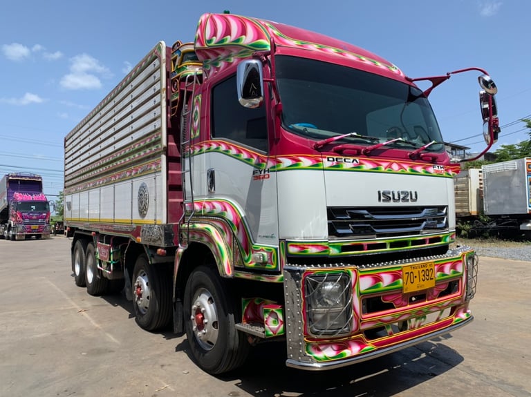 12ล้อ ISUZU FYH 360 อู่โพธิ์งาม ปี57 สนใจโท - Truck2Hand.com