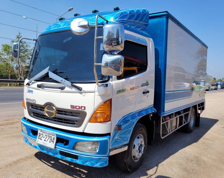 Hino 6ล้อ(FC4j)เมก้า150แรงปี50 ตู้เปียก ยาว - Truck2Hand.com