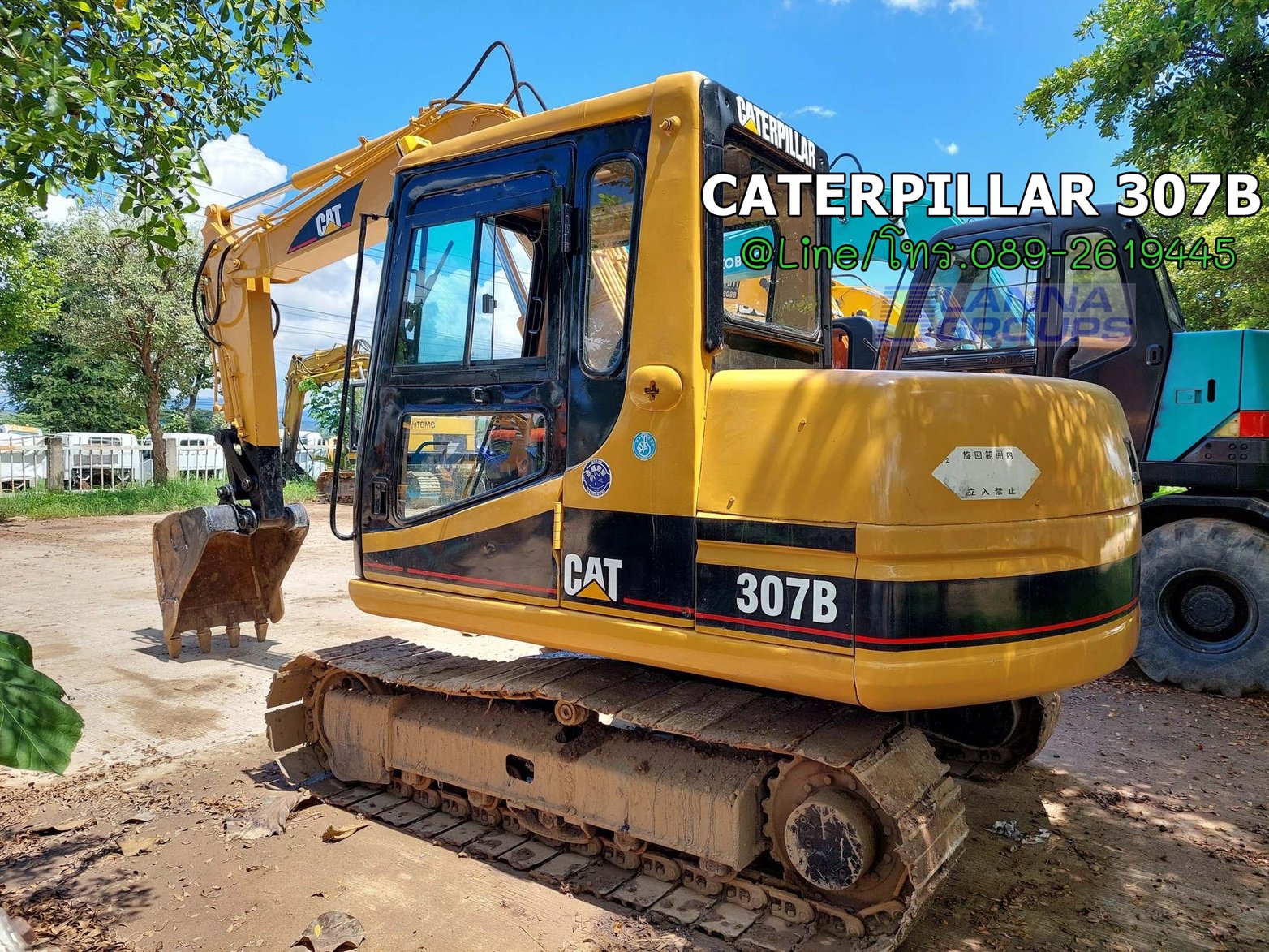 ขายรถขุดCATERPILLAR 307B เครื่องยนต์มิตซูบิ - Truck2Hand.com