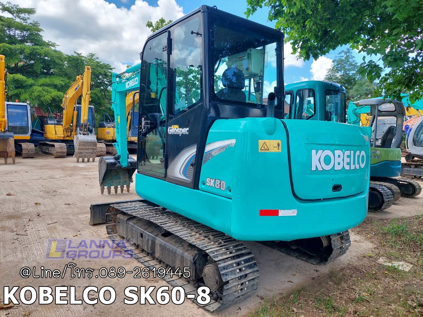 KOBELCO SK60-8 มีไลน์เจาะ ราคา 500,000 ฿ เค - Truck2Hand.com