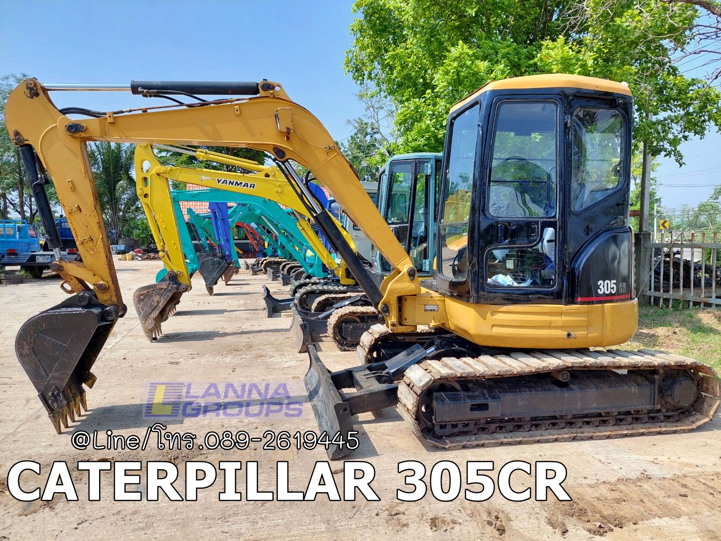 CATERPILLAR 305CR ราคา 550,000 บาท เครื่องม - Truck2Hand.com