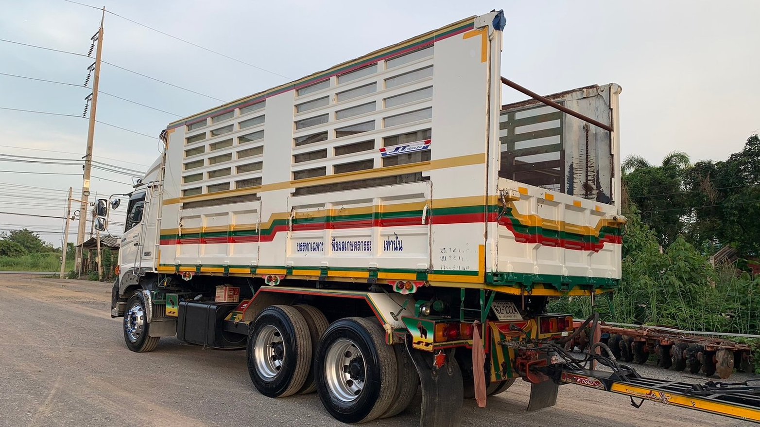 ฮีโน่ FMP 380 แรง ปี 60 กระบะดั้มเกษตร ไมล์ - Truck2Hand.com