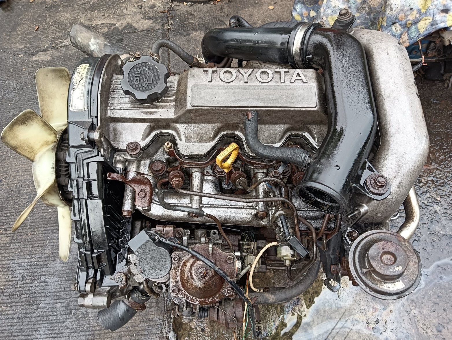 ขายเครื่องยนต์ดีเซล TOYOTA 2C Turbo - Truck2Hand.com