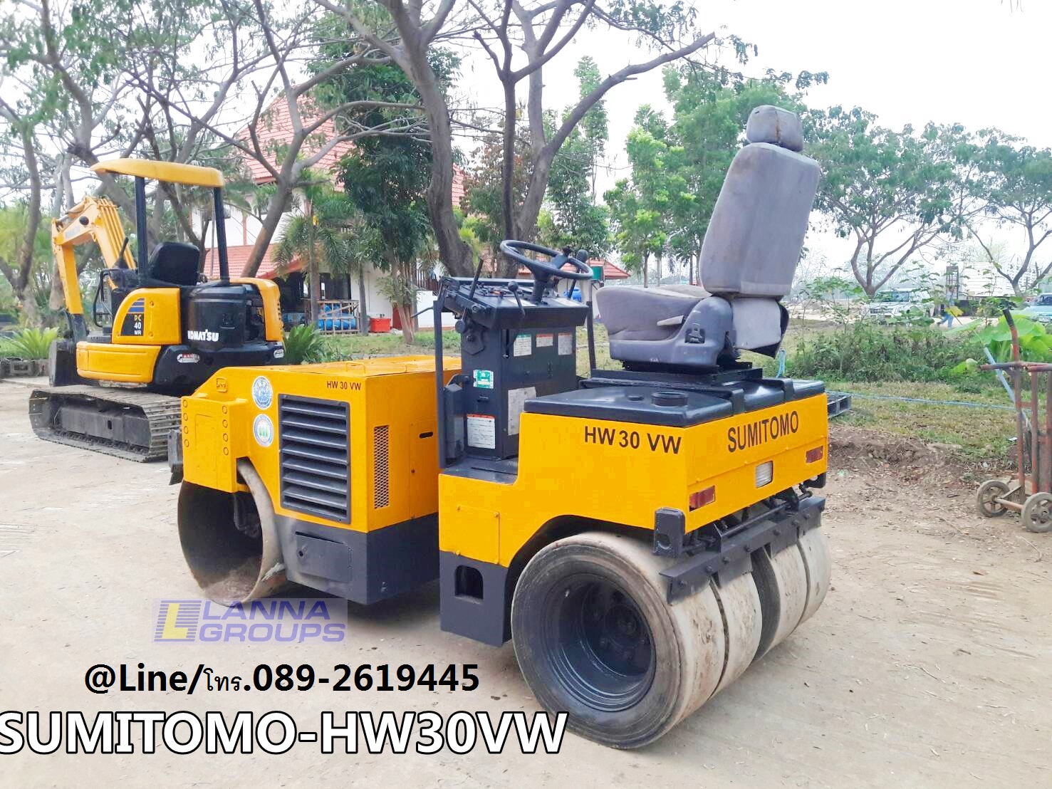 ขายรถบดSUMITOMO HW30VW รถบดขนาด 3 ตัน, หน้า - Truck2Hand.com