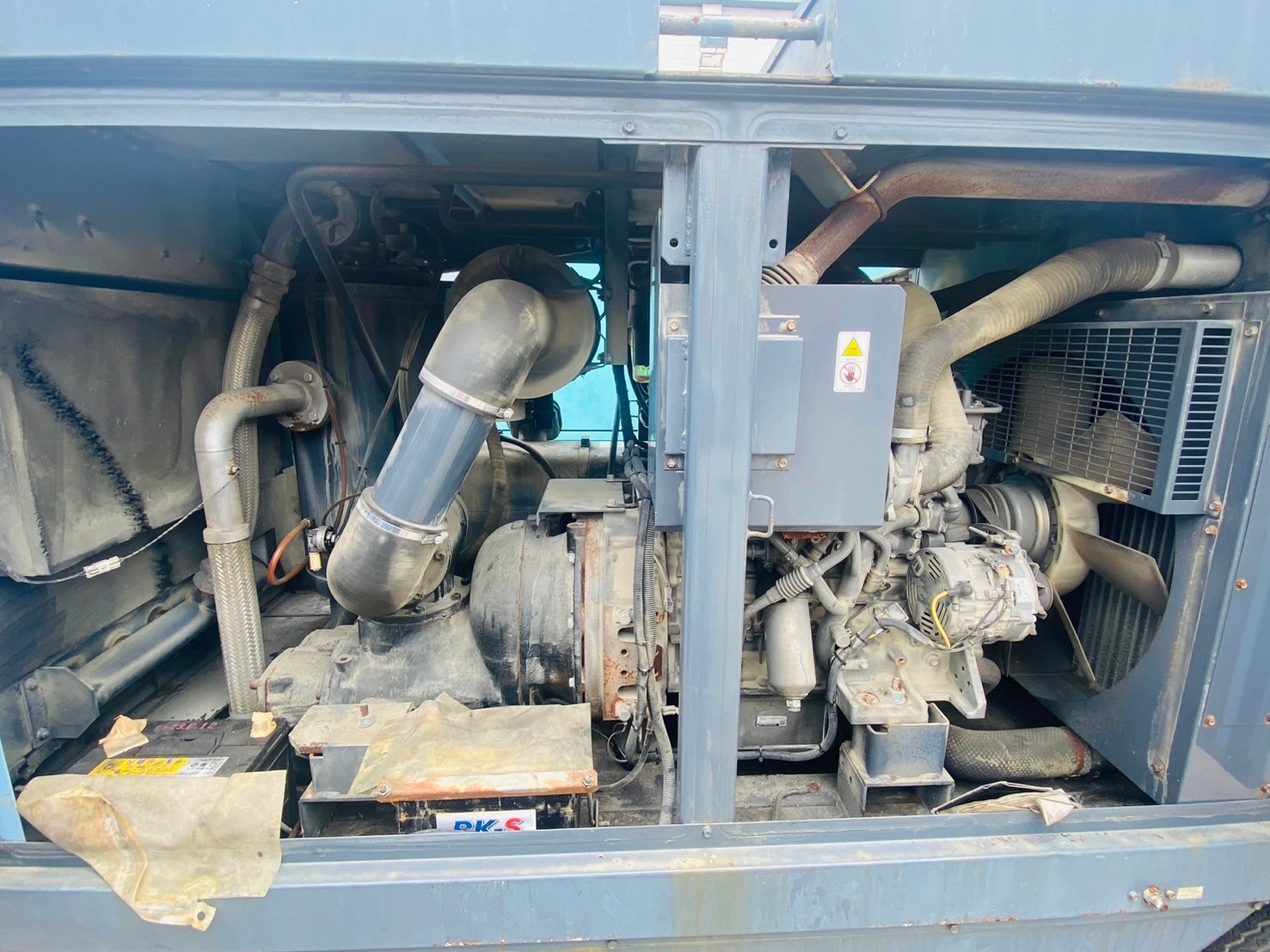 เครื่องปั้มลม 390CFM Airman PDS390S ปี2014 - Truck2Hand.com