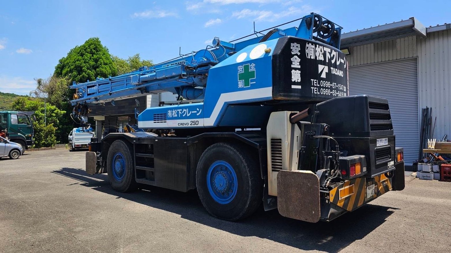 รถเครน 25 ตัน Tadano TR250M-6 ปี2000 โทร.08 - Truck2Hand.com