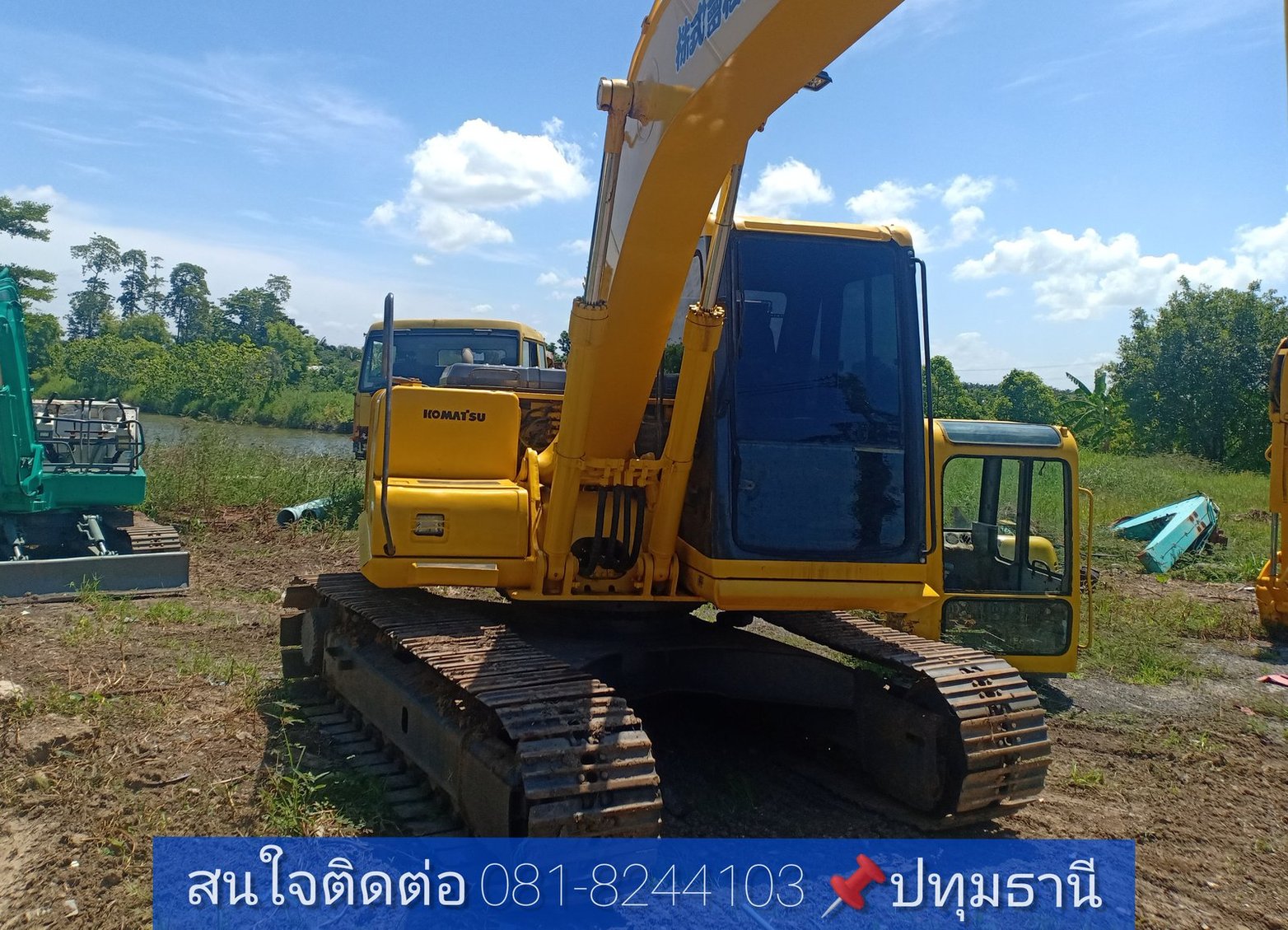 รถแบคโฮ KOMATSU PC120-6E รถเก่านอกนำเข้า แอ - Truck2Hand.com