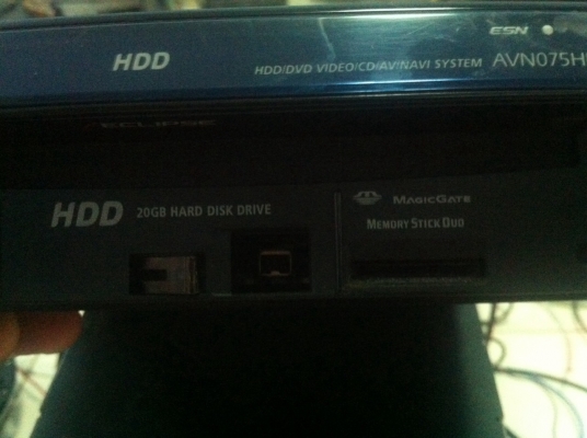 จอทัชสกรีน ECLIPSE AVN075HD DVDทุกโซน HDD M - Truck2Hand.com