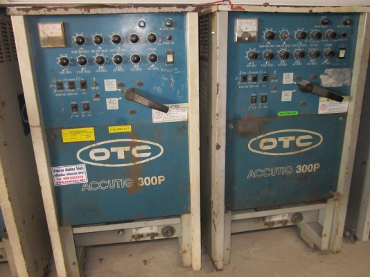 เครื่องเชื่อม TIG ยี่ห้อ OTC ACCUTIG 300P ม - Truck2Hand.com