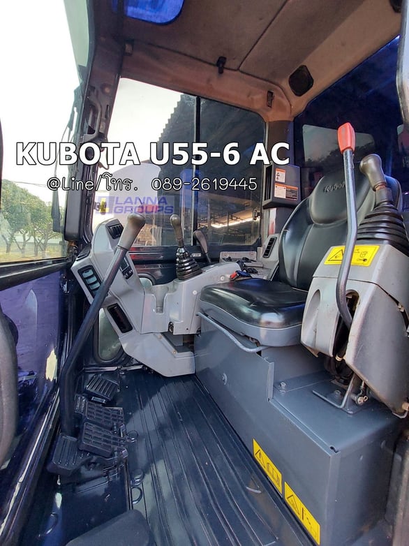 KUBOTA U55-6 AC รถปี61 ราคา 680,000 บาท เลข - Truck2Hand.com