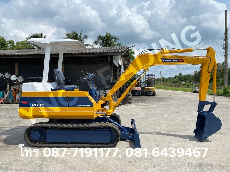 รถขุด KOMATSU PC15-2 (รุ่น 6) นำเข้ามือสองญ - Truck2Hand.com