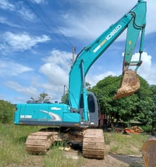 เครื่อง แมคโค ตัดจาก KOBELCO SK200-5 - Truck2Hand.com
