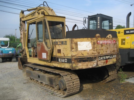 รถขุด CAT E120 เก่าญี่ปุ่นแท้ - Truck2Hand.com