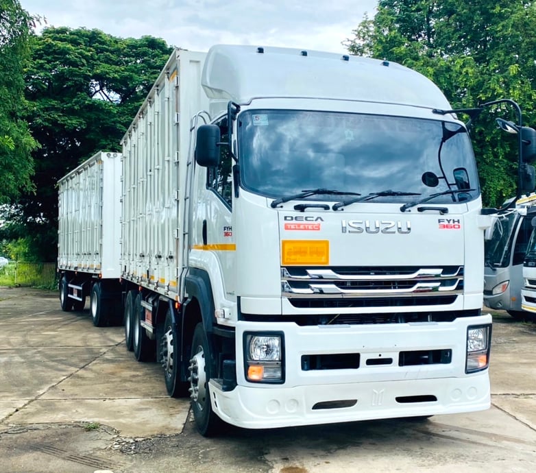 อีซุซุ FYH 360 HP 12ล้อแท้ ปี63 ตู้แห้งแม่ล - Truck2Hand.com