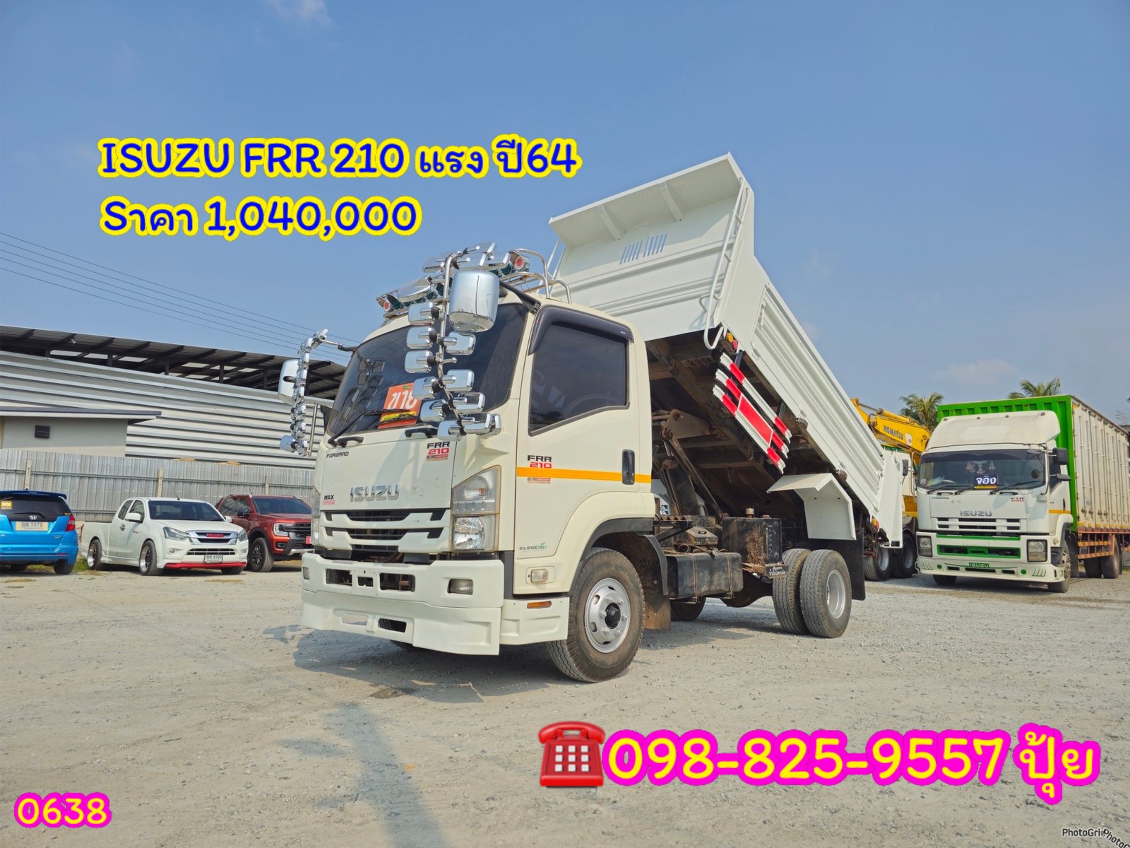 ขายจ้าขายหกล้อดั้มพ์ ISUZU FRR 210 แรงม้า ป - Truck2Hand.com