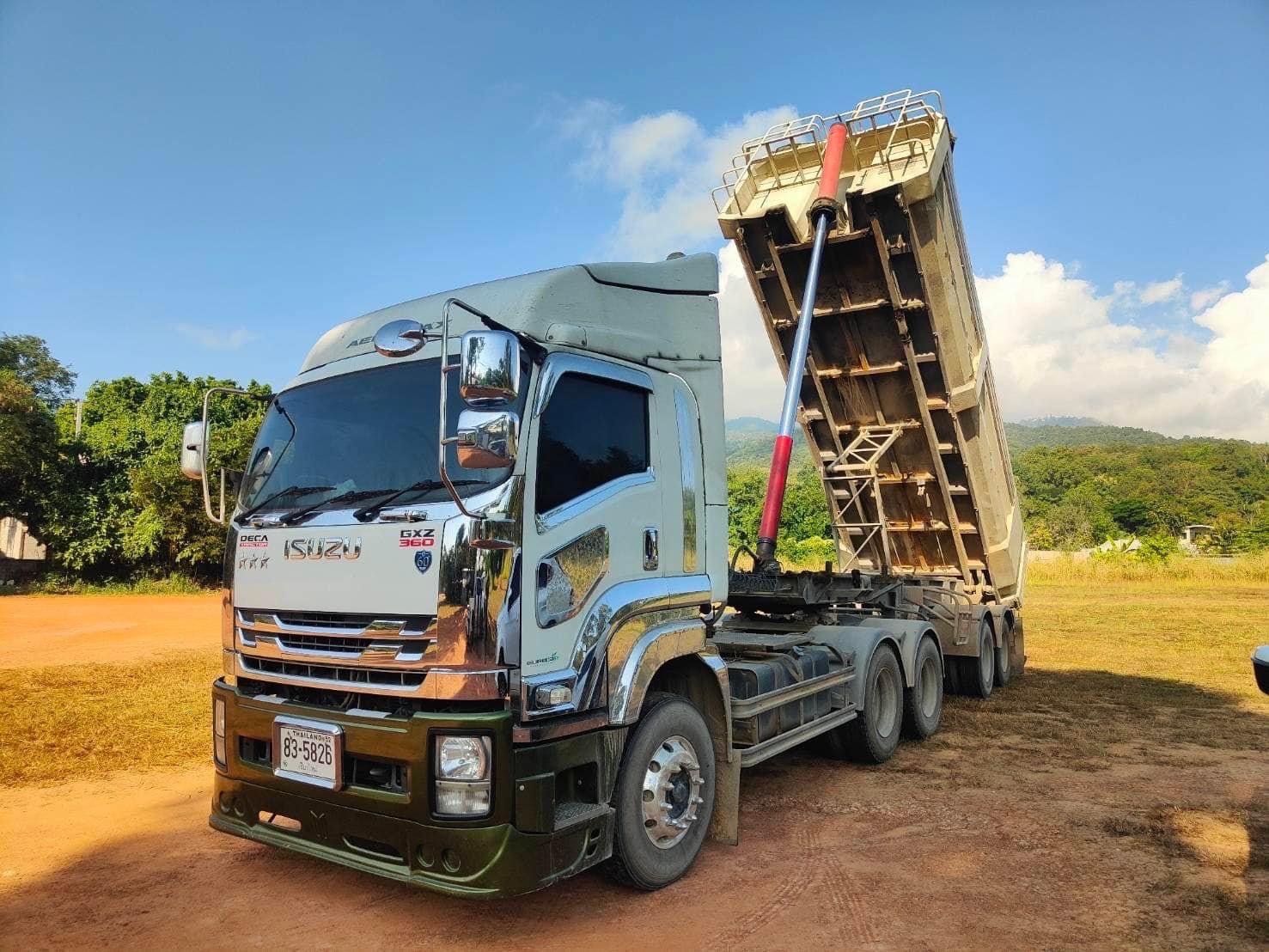 รถหัวลากพร้อมหาง GXZ 360 แรงปี 2560 - Truck2Hand.com