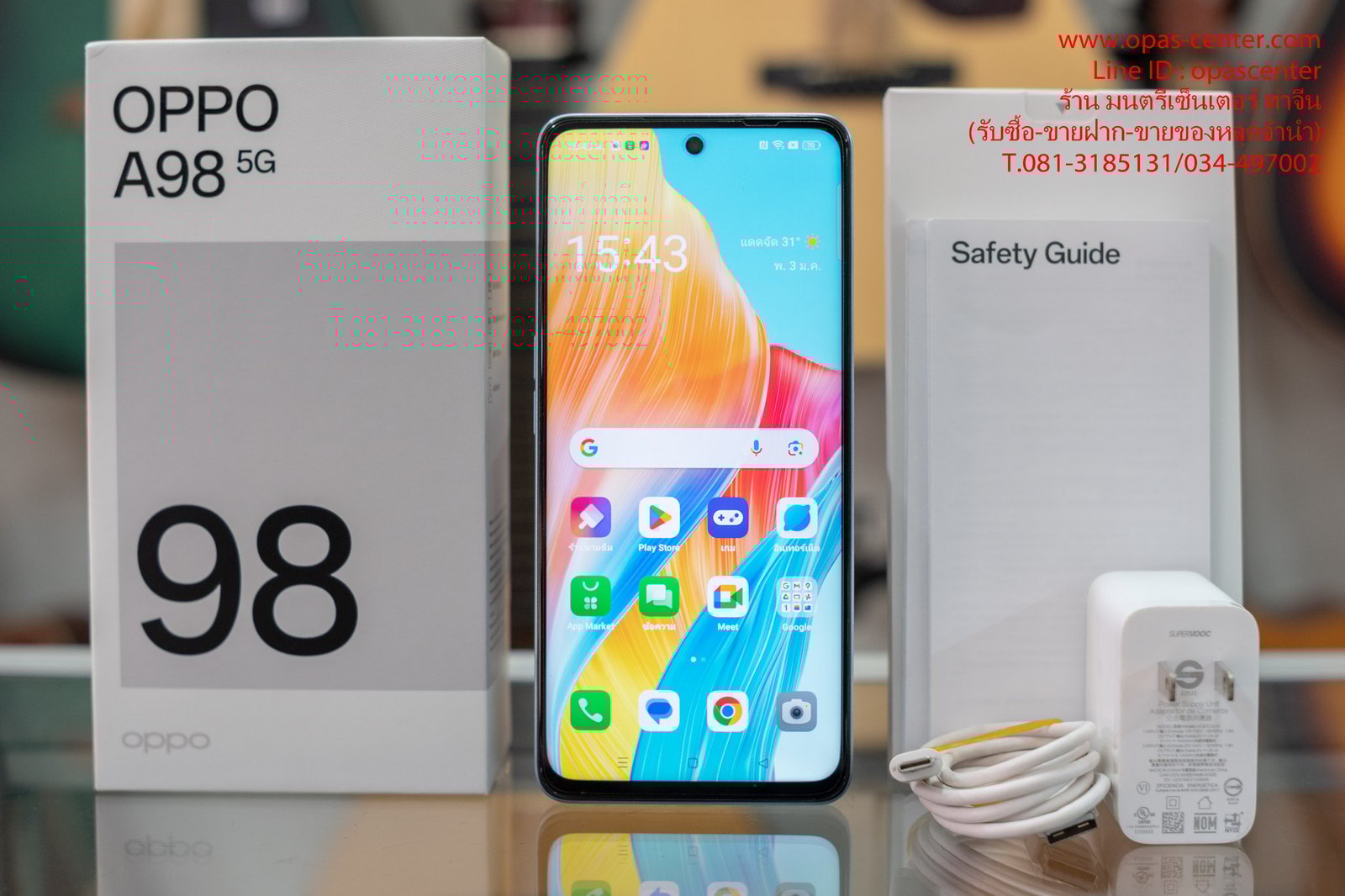 OPPO A98 5G Ram 8+256 มือสอง สภาพใหม่ มีกล่ - Truck2Hand.com