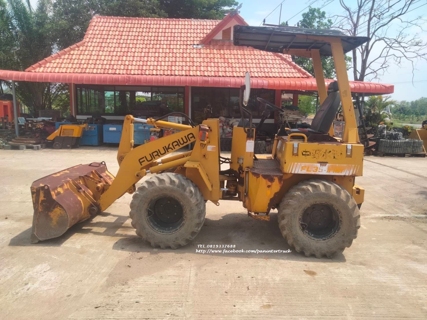 ตลาดซื้อขาย เครื่องจักร รถตัก ล้อยาง/ตีนตะขาบ FURUKAWA (ฟุรุกาวะ) FL30-1 สมุทรปราการ มือสอง ...