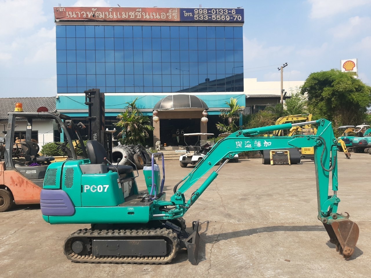 KOMATSU PC07-2E นำเข้าจากญี่ปุ่น สภาพพร้อมใ - Truck2Hand.com