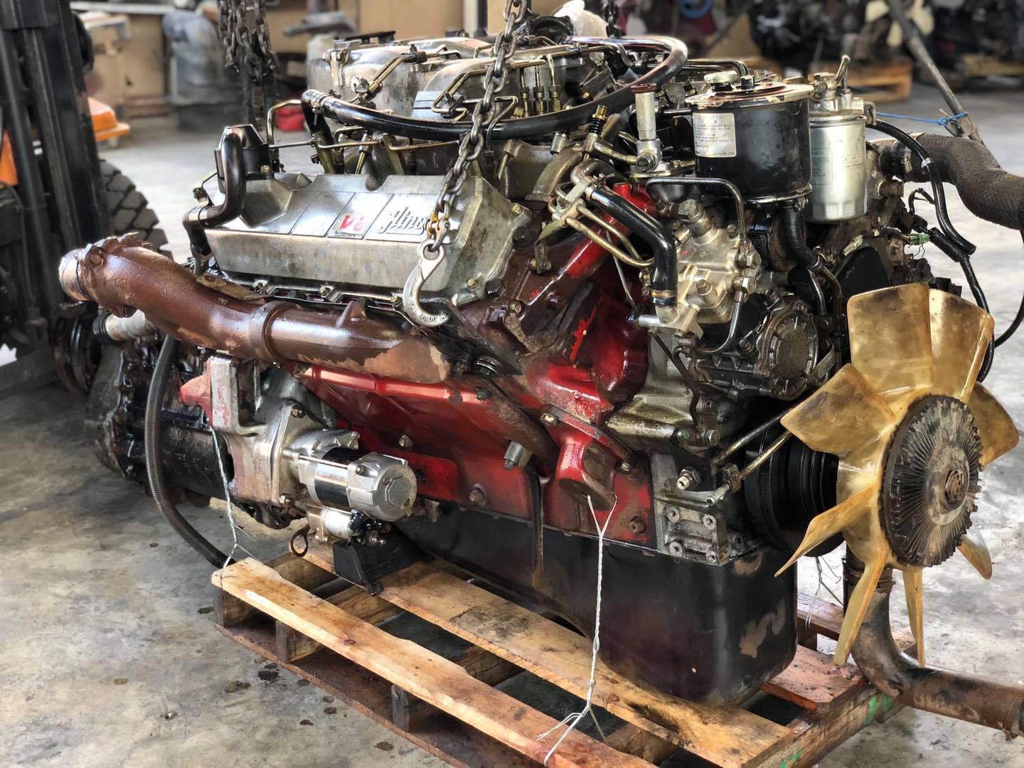 ขายเครื่อง Hino F17D 320แรง V8 - Truck2Hand.com