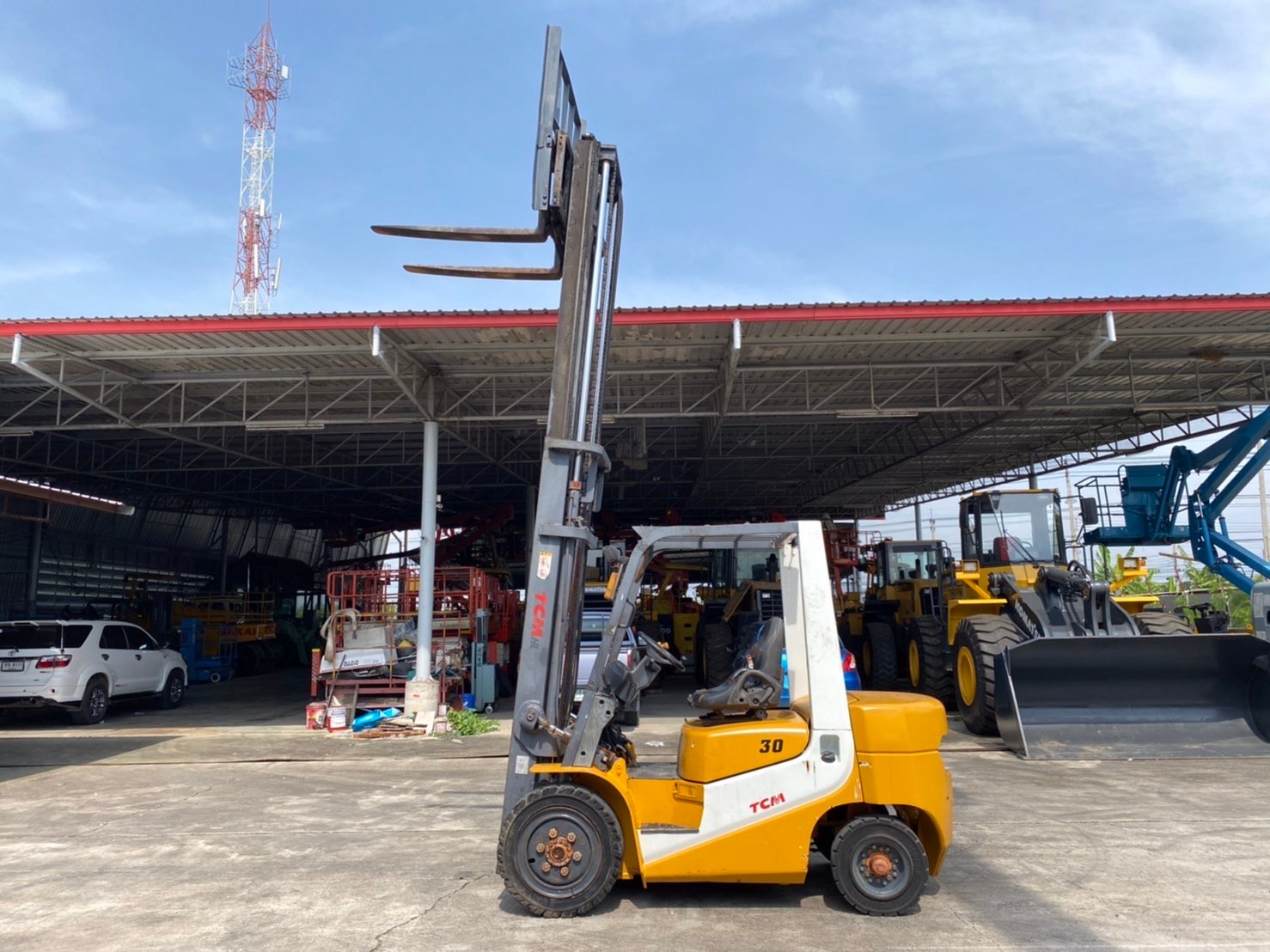 รถฟอร์คลิฟท์ TCM FD30T6 ยก 3ตัน ยกสูง 3.5เม - Truck2Hand.com