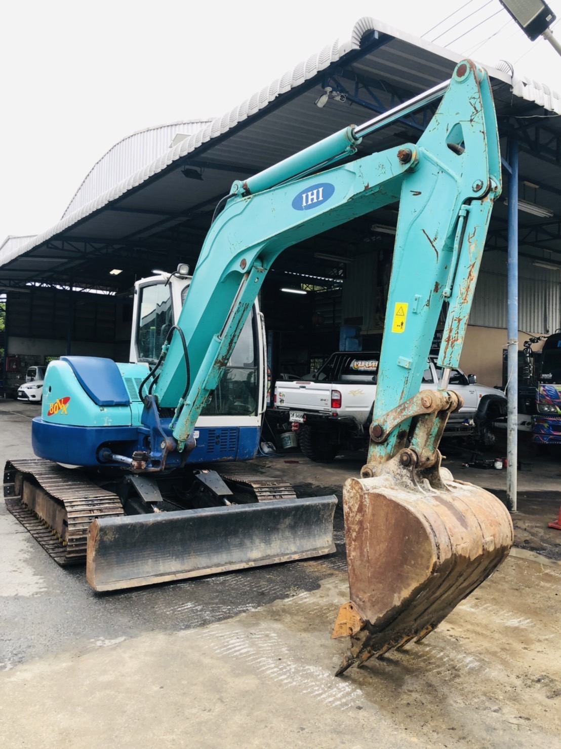 ตลาดซื้อขาย เครื่องจักร รถแบคโฮ รถขุด IHI 80NX พระนครศรีอยุธยา มือสอง (สินค้าที่ขายแล้ว ...