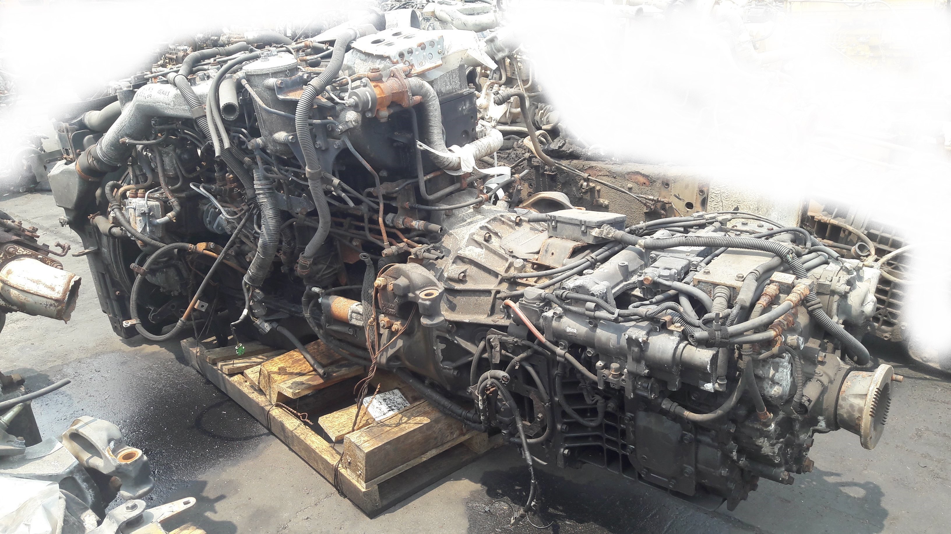 ขายเครื่อง ISUZU 6WF1 พร้อมเกียร์ เครื่อง ค - Truck2Hand.com