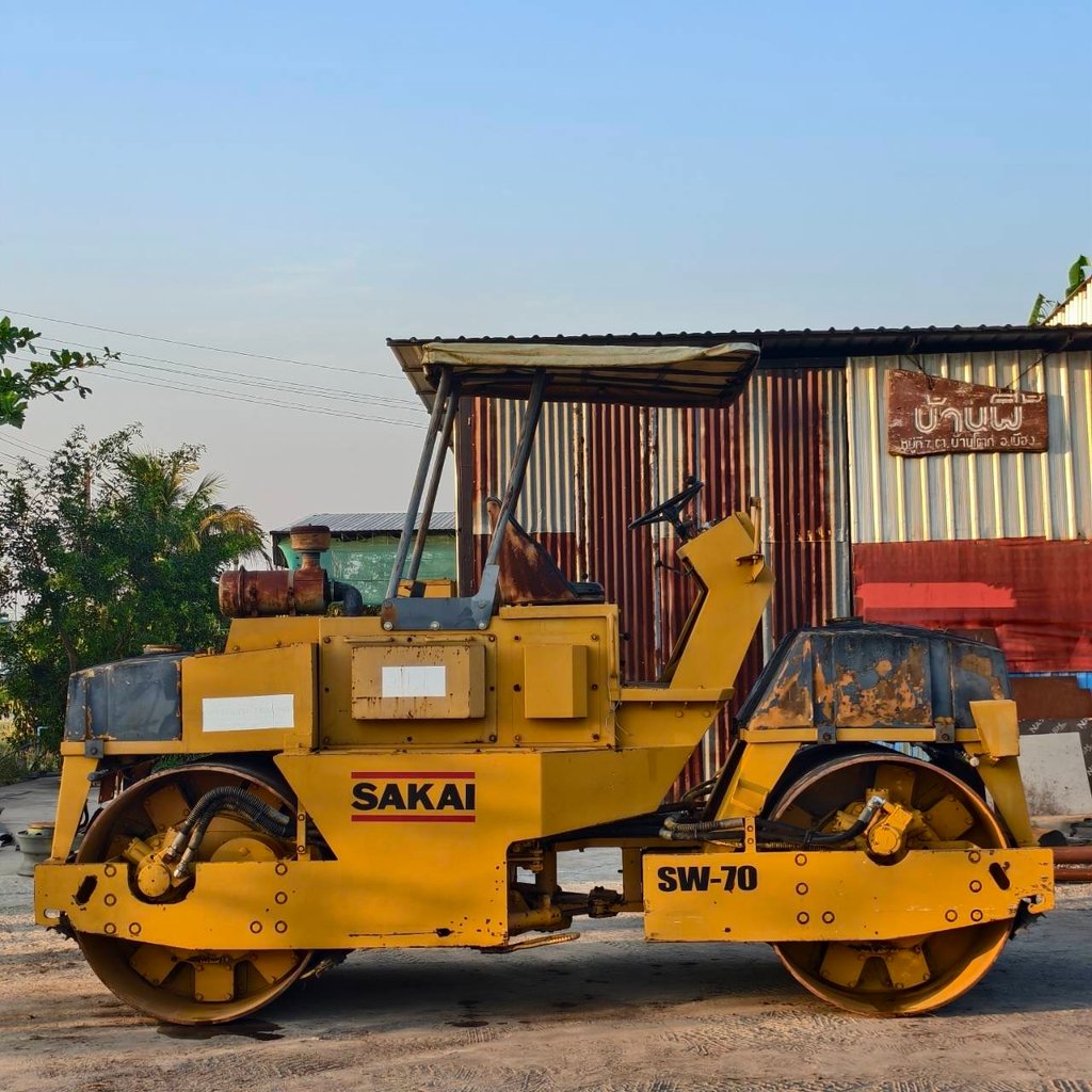 ตลาดซื้อขาย เครื่องจักร รถบด ล้อยาง SAKAI (ซากาอิ) SW70 ปทุมธานี มือสอง ...