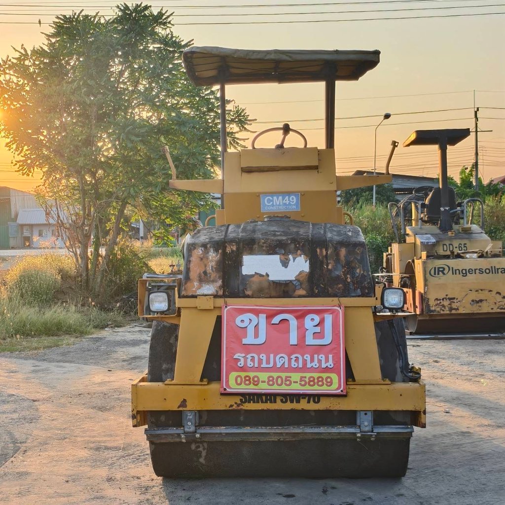 ตลาดซื้อขาย เครื่องจักร รถบด ล้อยาง SAKAI (ซากาอิ) SW70 ปทุมธานี มือสอง ...